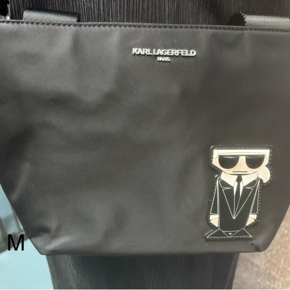 Karl Lagerfeld | Bags | Karl Lagerfeld Black Crossbody Bag With Iconic ...